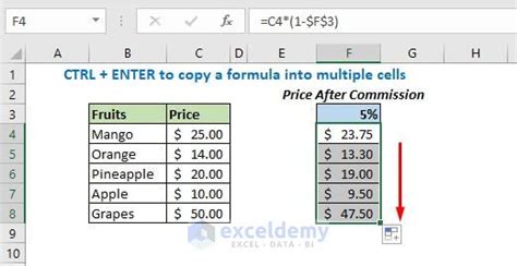 Shortcut To Copy Formula Down In Excel 7 Ways ExcelDemy