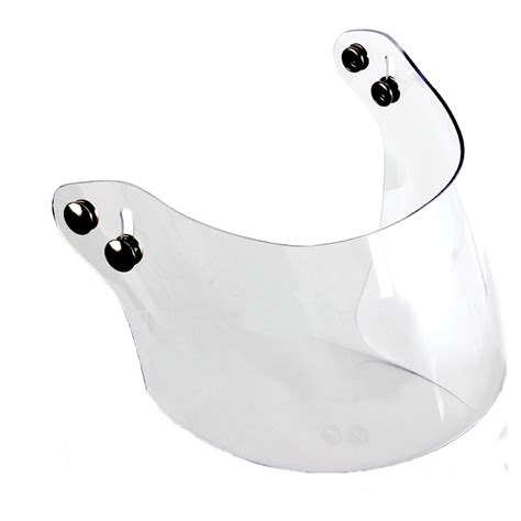 Manta Clear High Impact Visor Half Face Shrinkwrap Supplies