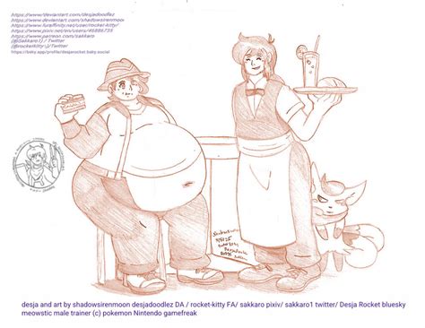 Commission Fat Pokemon Za Male Trainer By Shadowsirenmoon On Deviantart