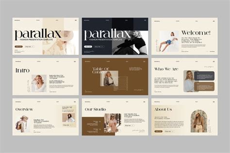 Parallax Powerpoint Template Incl Creative And Elegant Envato