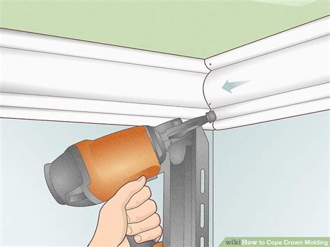 7 Ways To Cope Crown Molding Wikihow