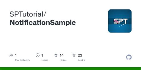 GitHub SPTutorial NotificationSample