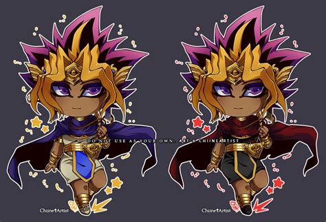 Chibi Pharaoh Atem V12 By Devaniuxx On Deviantart