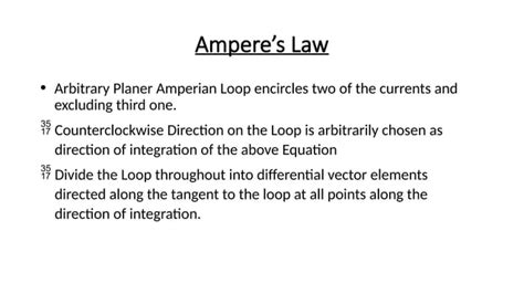 Lorentz Force Amperes Law Hall Effect Pptx
