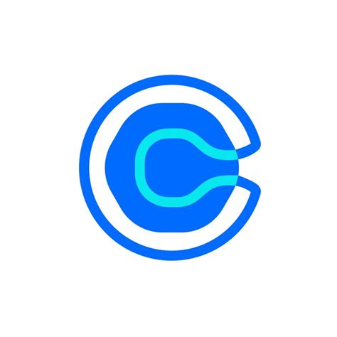 Calendly Logo United States Circle Shape With Abstract Intersection Technique And Rounded