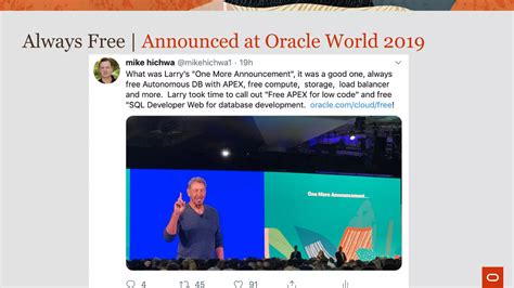 Oracle Apex Oracle Autonomous Database Always Free Oracle Cloud