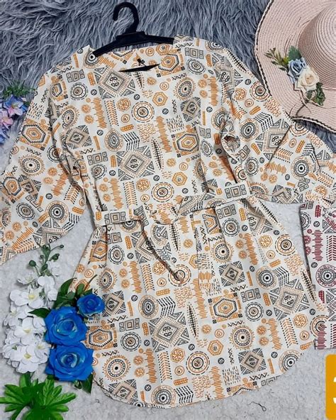 Mantoshikinstagram On Pinno مانتو طرح دار چاپی جنس پارچه لنین چاپی د