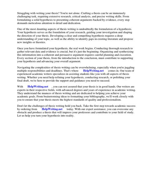 hypothesis thesis writing pdf hypothesis experiment