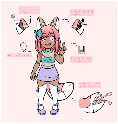[sold] udroid fox by renach on deviantart