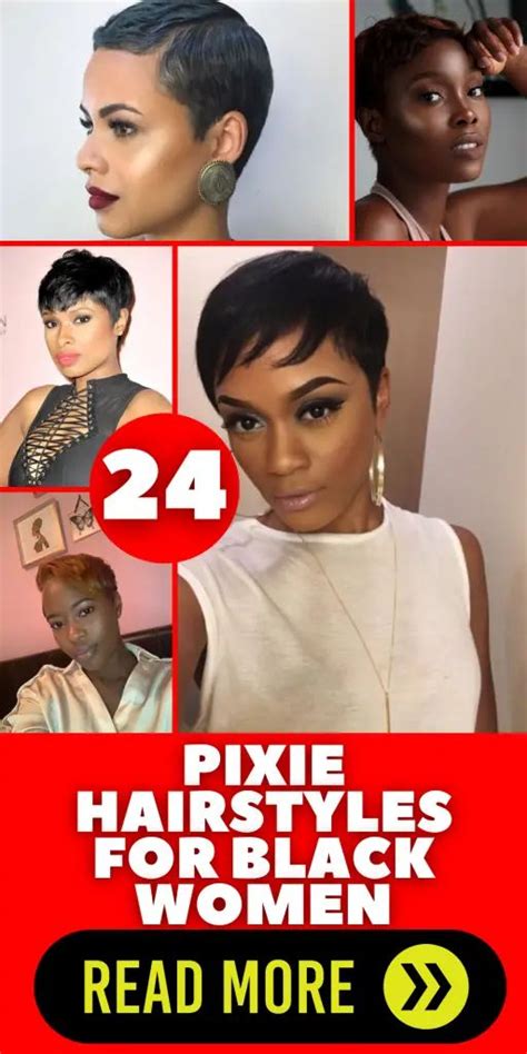 Pixie Haircut Black Women Short Cute And Versatile Hairstyles