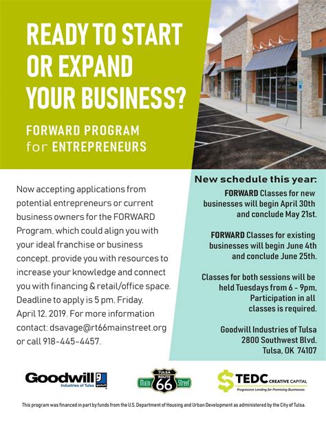 Forward Program For Entrepreneurs Tedc Creative Capital