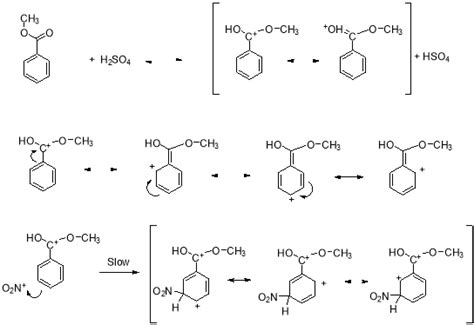 Nitration Of Acetanilide And Methyl Benzoate
