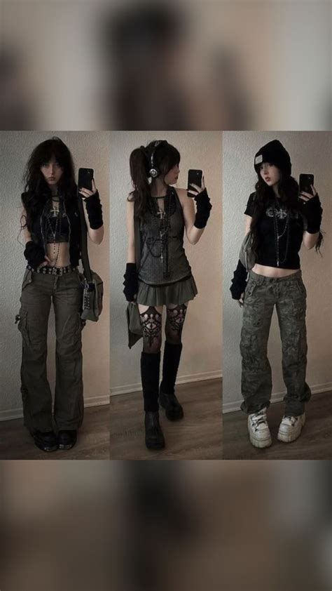 Grunge Core Punk Outfits Grunge Outfits Cute Outfits