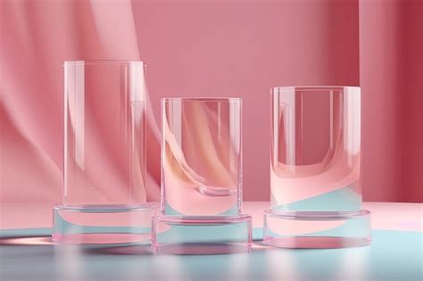 Premium AI Image Circular Object With A Blurred Background