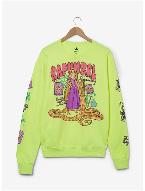 Disney Tangled Rapunzel Lantern Icons Womens Crewneck Boxlunch