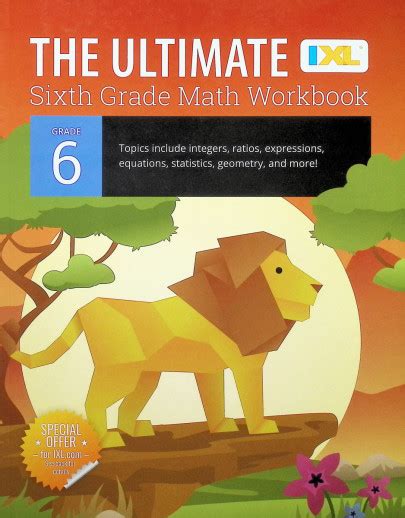 Ixl Ultimate Sixth Grade Math Workbook Ixl Ultimate Math Workbooks