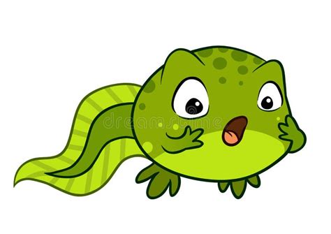 Cute Tadpole Clipart