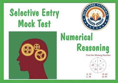 Selective Entry Mock Test 1 Numerical Reasoning Selective Entry Academy
