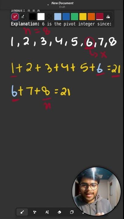 Part 1leetcode2485 Find The Pivot Integereasyleetcodecodingchallengecodingskills