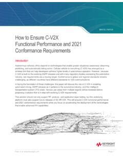 How To Ensure C V2X Functional Performance And 2021 How To Ensure C V2x Functional