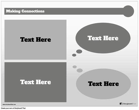 Speech Bubbles Based Making Connections Worksheet