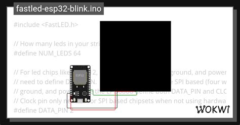 Fastled Esp32 O Copy Wokwi Esp32 Stm32 Arduino Simulator