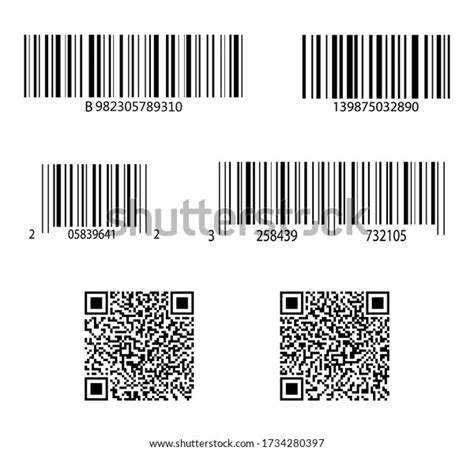 Code Bar Barcode Scan Qr Sticker Stock Vector Royalty Free