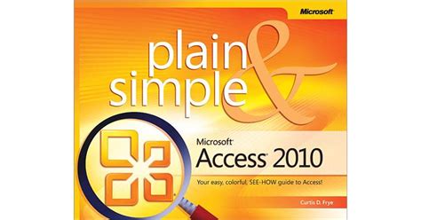 4 Creating A Database Microsoft Access 2010 Plain Simple Book