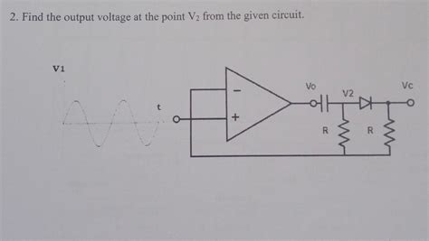 [solved] plz solve question 2 2 find the output vol