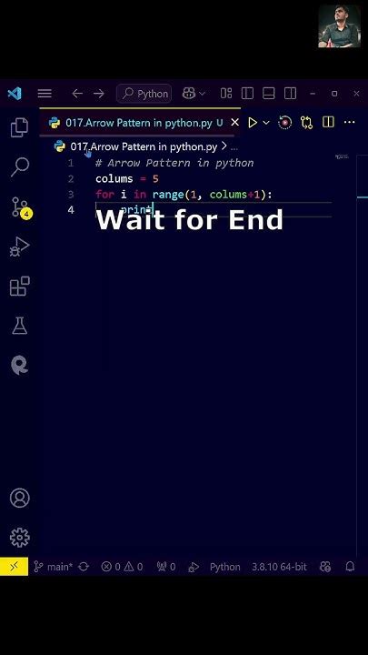 Arrow Pattern In Python Coding Python Python Pythonforbeginners