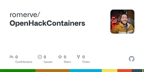 GitHub Romerve OpenHackContainers