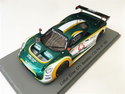Lotus Elise Gt1s Spark R Diecast