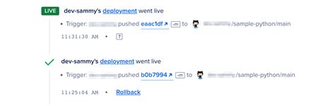 How To Manage Deployments In App Platform DigitalOcean Documentation