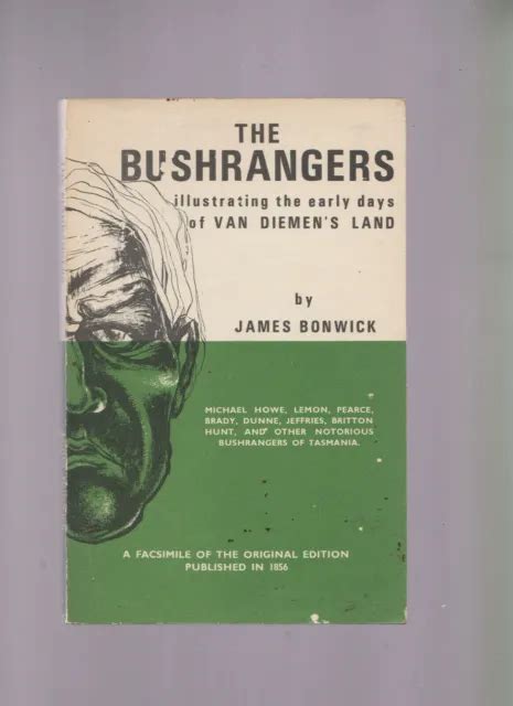 James Bonwick The Bushrangers Illust The Early Days Of Van Diemens Land 1967 £18 93 Picclick Uk