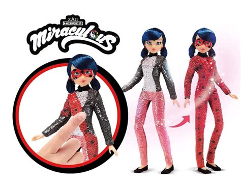 Miraculous Playmates Toys Fashion Flip Marinette To Ladybug