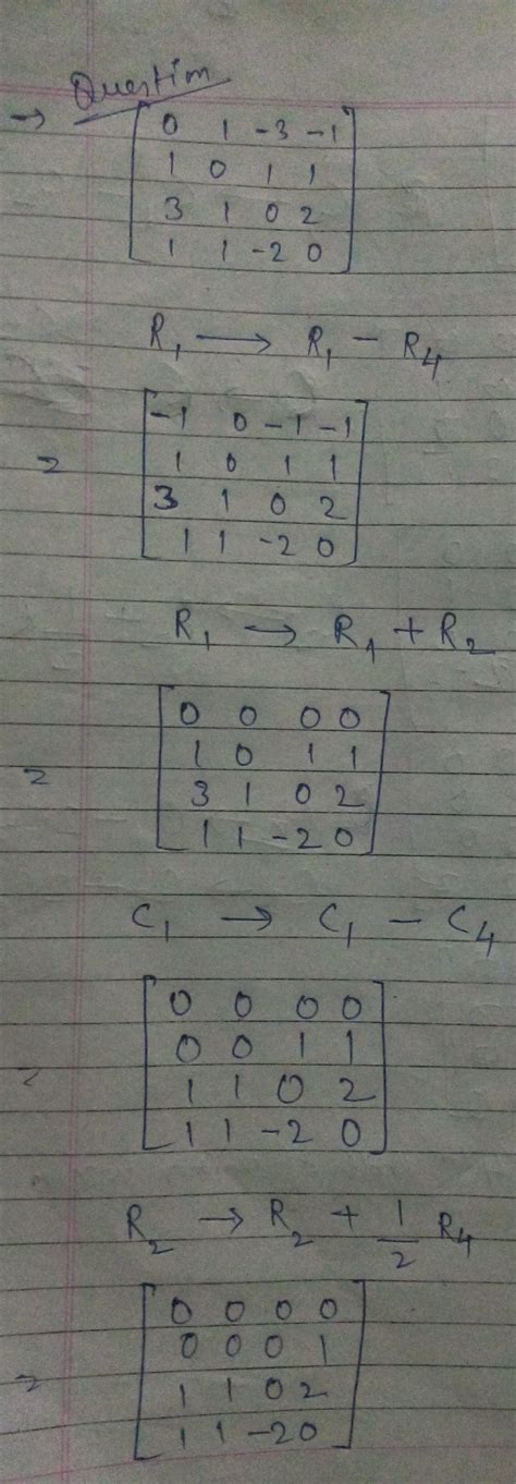 linear algebra where i m wrong why my solution is wrong