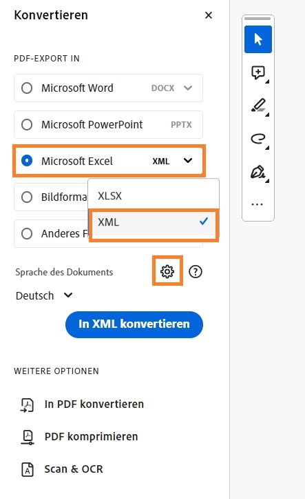 Dateiformatoptionen Für Pdf Export Adobe Acrobat