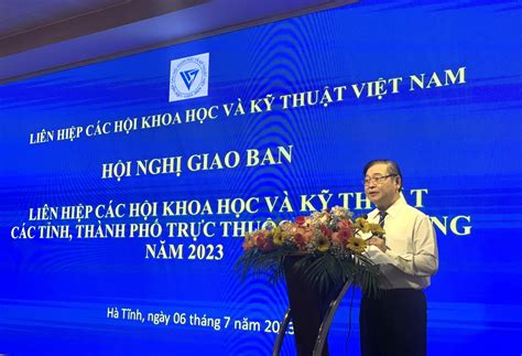 Hội nghị giao ban Liên hiệp các Hội khoa học và kỹ thuật các tỉnh t