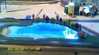 Lake For A Model Layout Model Railroad Layouts Plansmodel Railroad