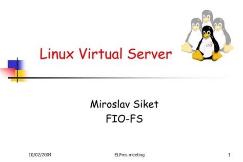 Ppt Linux Virtual Server Powerpoint Presentation Free Download Id