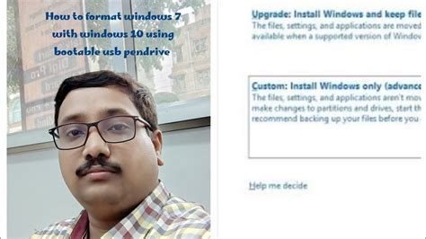 How To Format Windows Using Bootable Pendrive YouTube