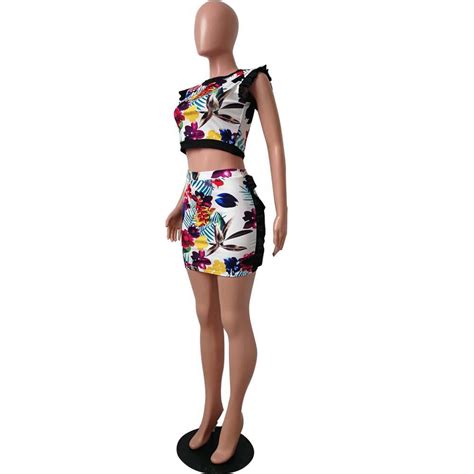 Sexy Floral Evening Party Sexy Dress Night Club Wear Color