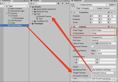 UnityUI界面展示 D模型场景中同时使用 个相机UI相机渲染UI输出到屏幕 D相机将 D物体渲染到Rende 掘金