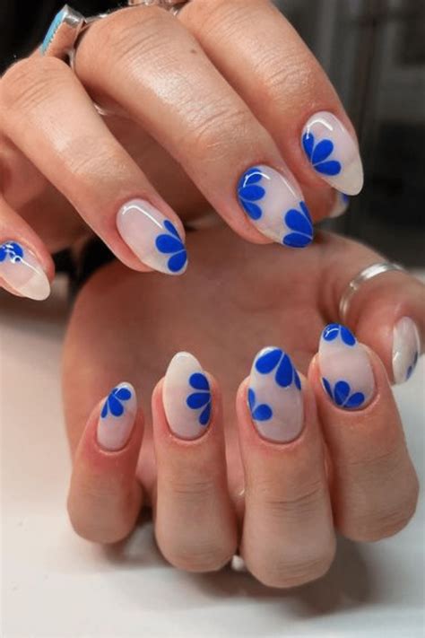 27 Cute Blue Nail Ideas Youll Want To Copy For Your Next Manicure