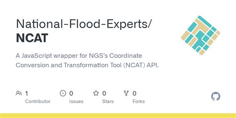 Github National Flood Expertsncat A Javascript Wrapper For Ngss