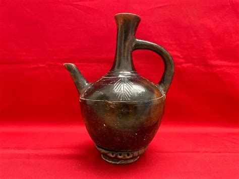 Ancient Jebena With Support Rare Ceramic Eritrea Catawiki