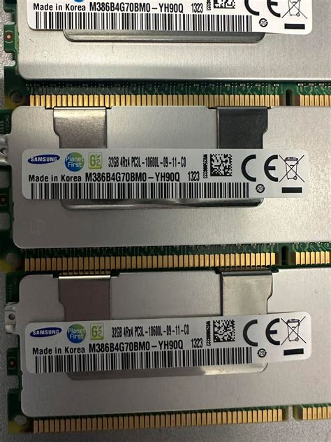 Ram Samsung 32gb Ddr3 Lrdimm M386b4g70bm0 Yh9 14804398111 Oficjalne