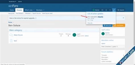 Xen Soluce User Upgrade Pro Xenforo XenVn