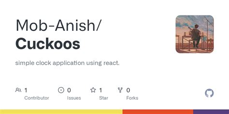 Github Mob Anish Cuckoos Simple Clock Application Using React