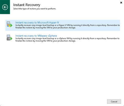How To Perform Veeam Instant Recovery For Azure To Hyper V